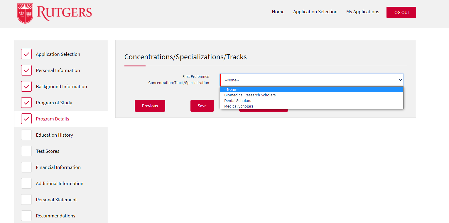 Rutgers School of Graduate Studies - Newark