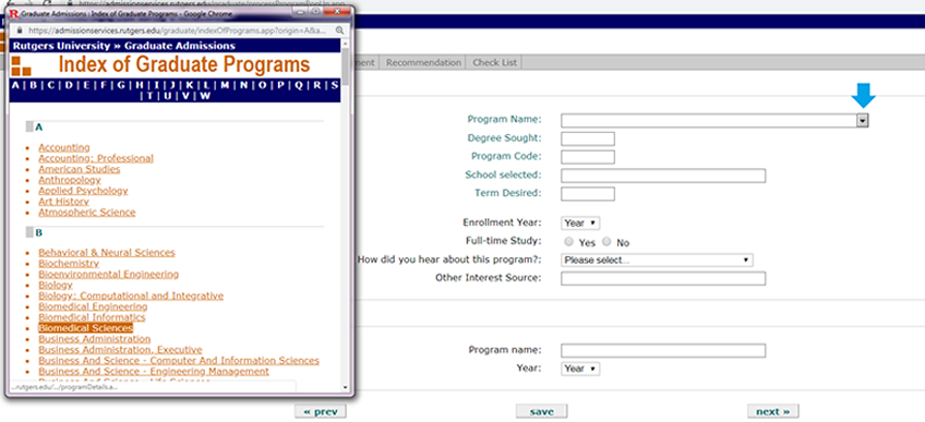 Rutgers School of Graduate Studies - Newark Health Science Campus